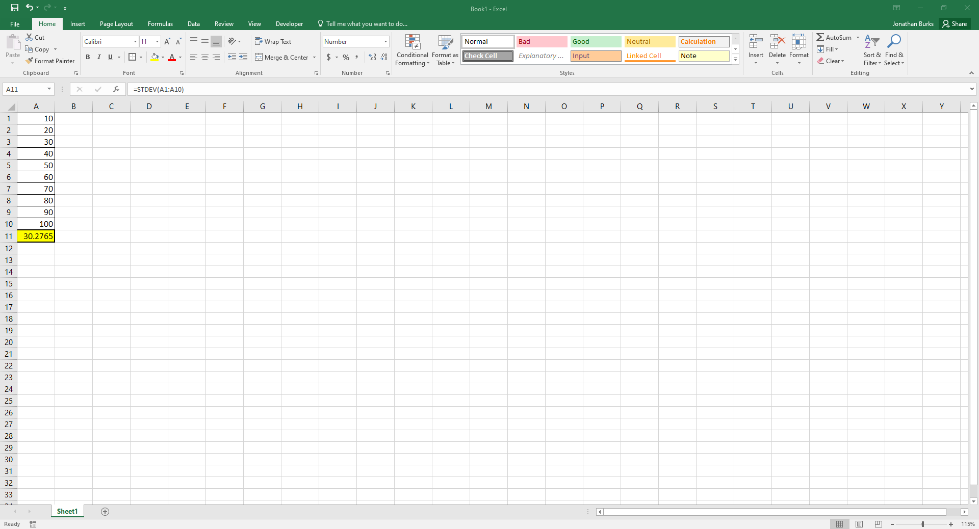 How to Use STDEV Function in Excel — Excel Delta | Mastery Made Easy