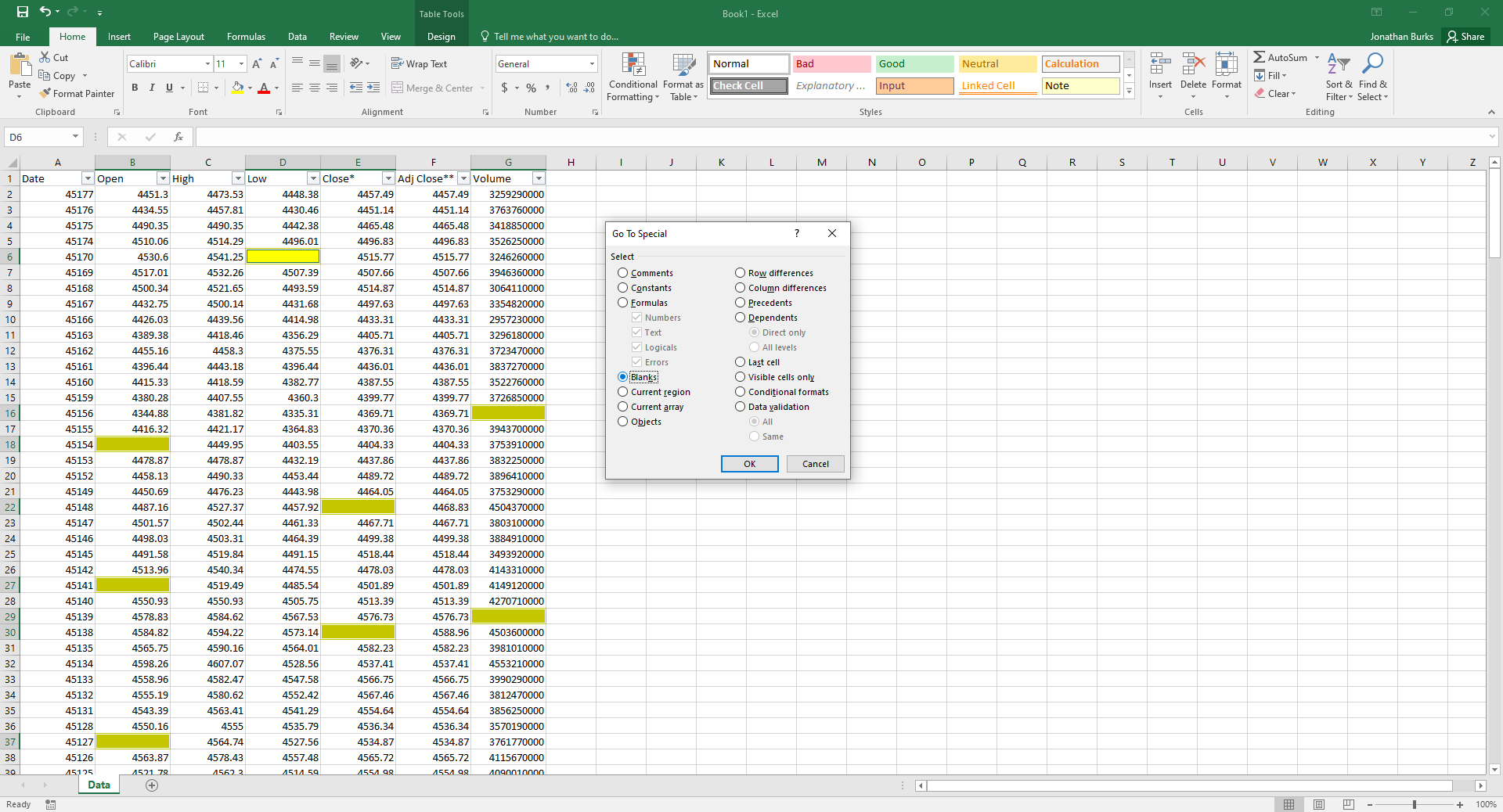 6 Ways to Remove Blank Rows in Excel (Step-by-Step) — Excel Delta ...