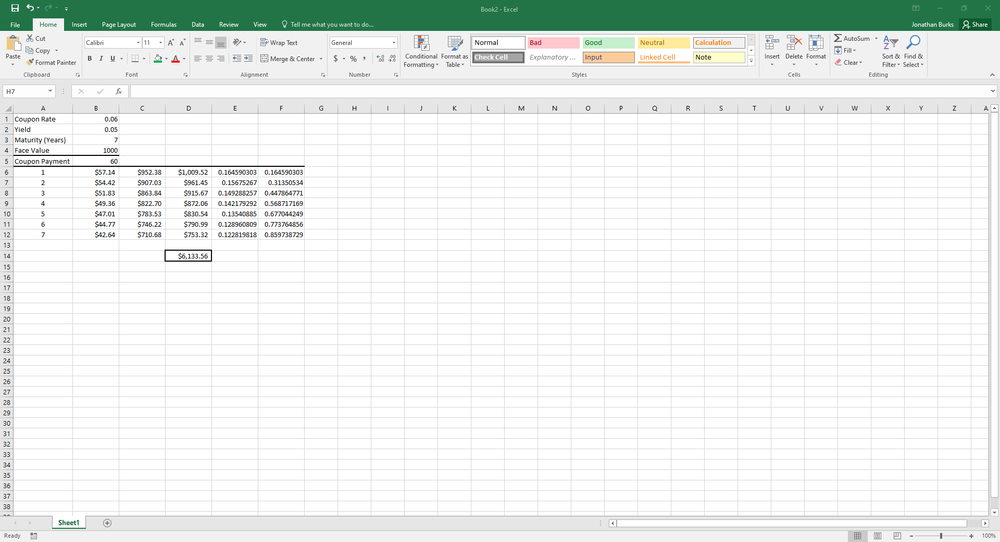 Step-by-Step Guide: Calculating Macaulay Duration Using Excel — Excel ...