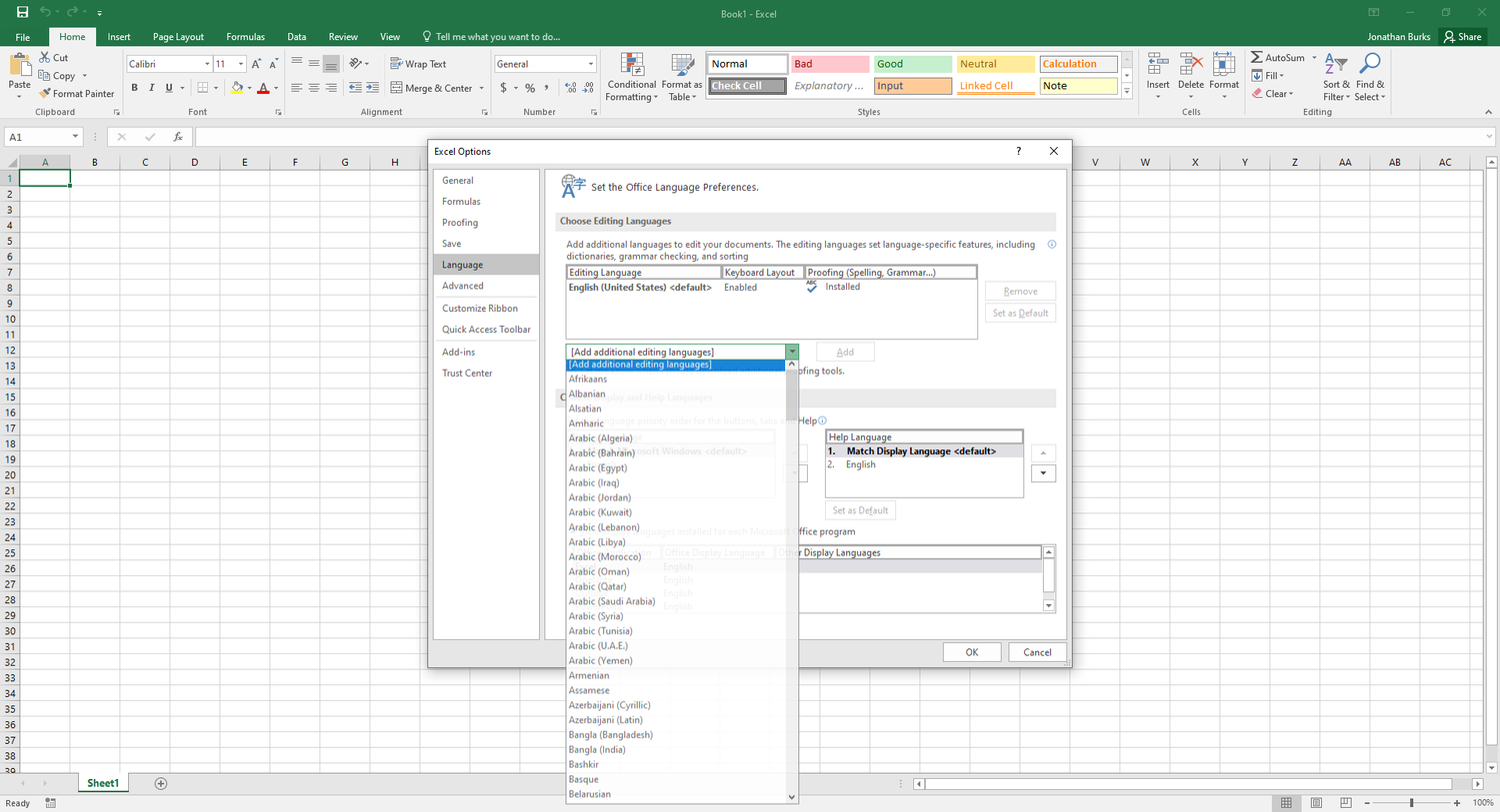 Change Excel's Language: A Step-by-Step Guide — Excel Delta | Mastery ...