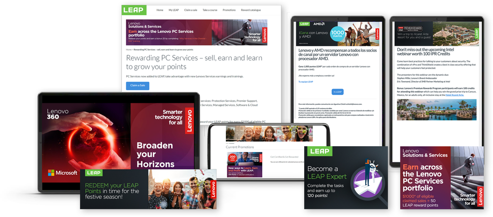 Lenovo’s Multi-Award Winning LEAP Program | Motivforce — B2B Loyalty ...