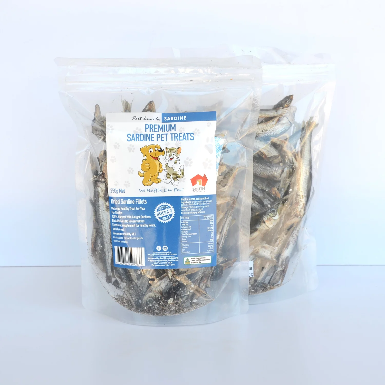Shark Cartilage Dog Treats (250g) — Fresh Fish Place