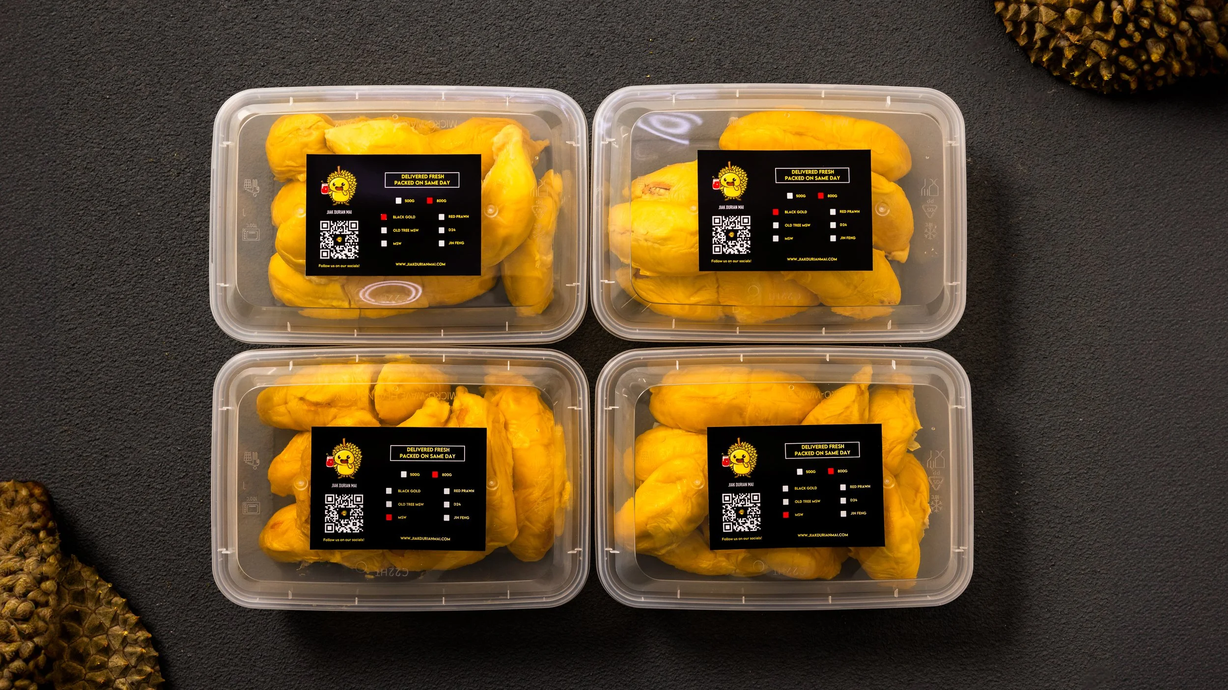 Order Fresh Durian | Express Durian Delivery Singapore | Jiak Durian Mai