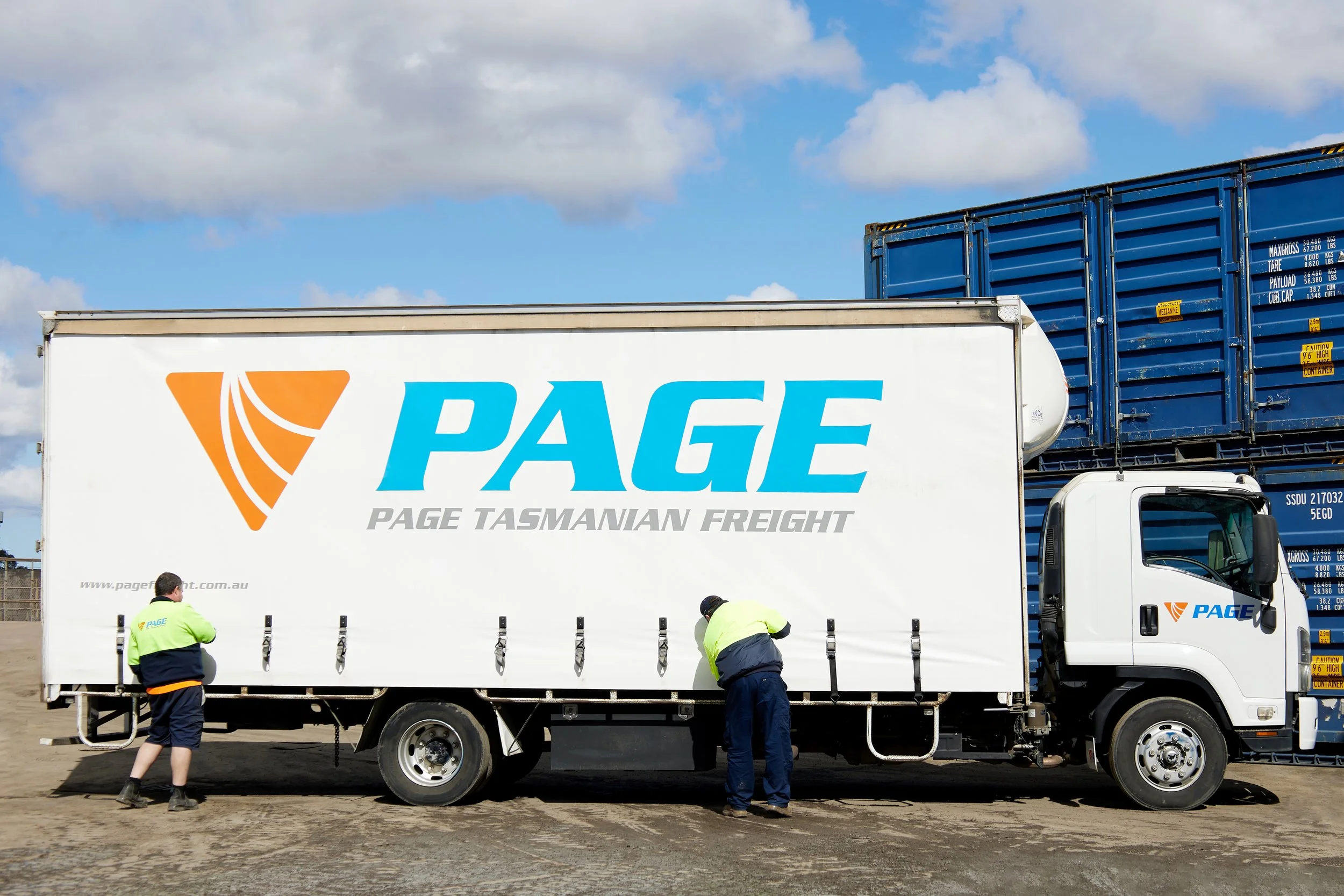About — PAGE Tasmanian Freight