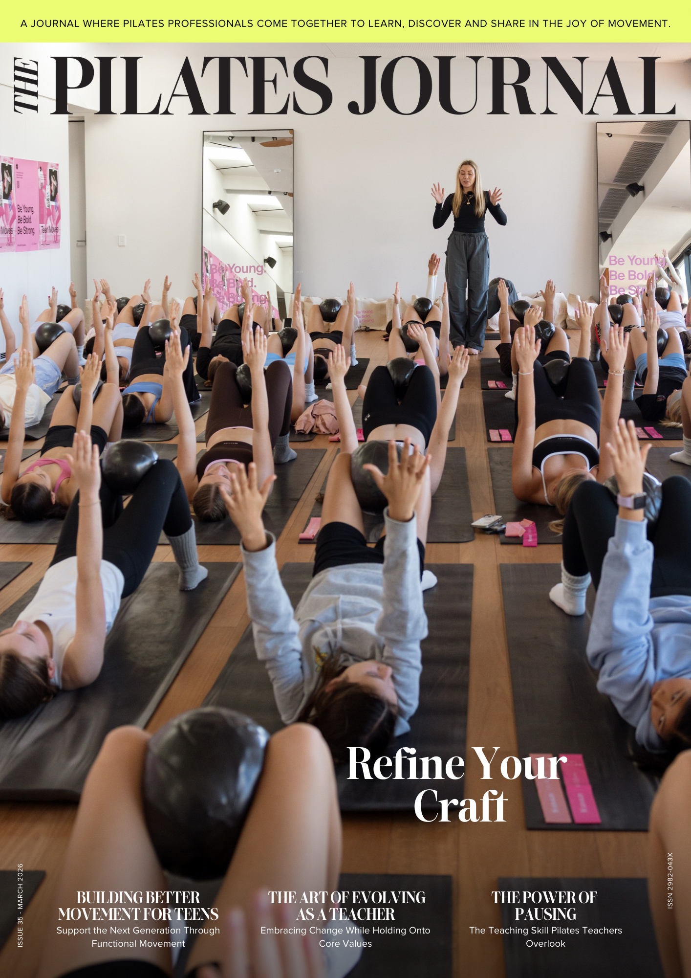 The Pilates Journal for Instructors and Studio Owners — The Pilates Journal