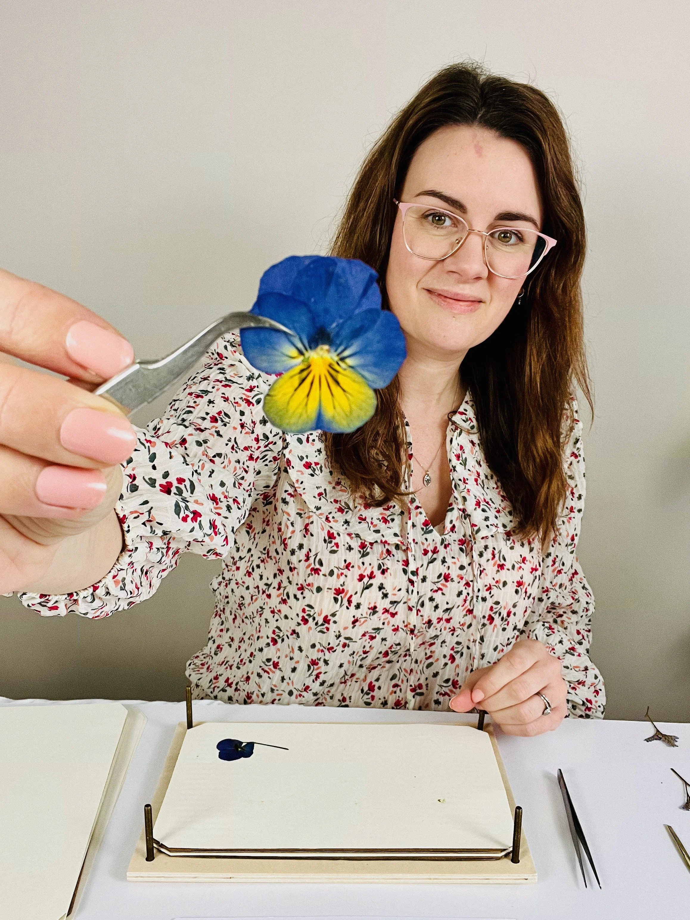 Flower Pressing Courses and Workshops — Little Pressed Flower