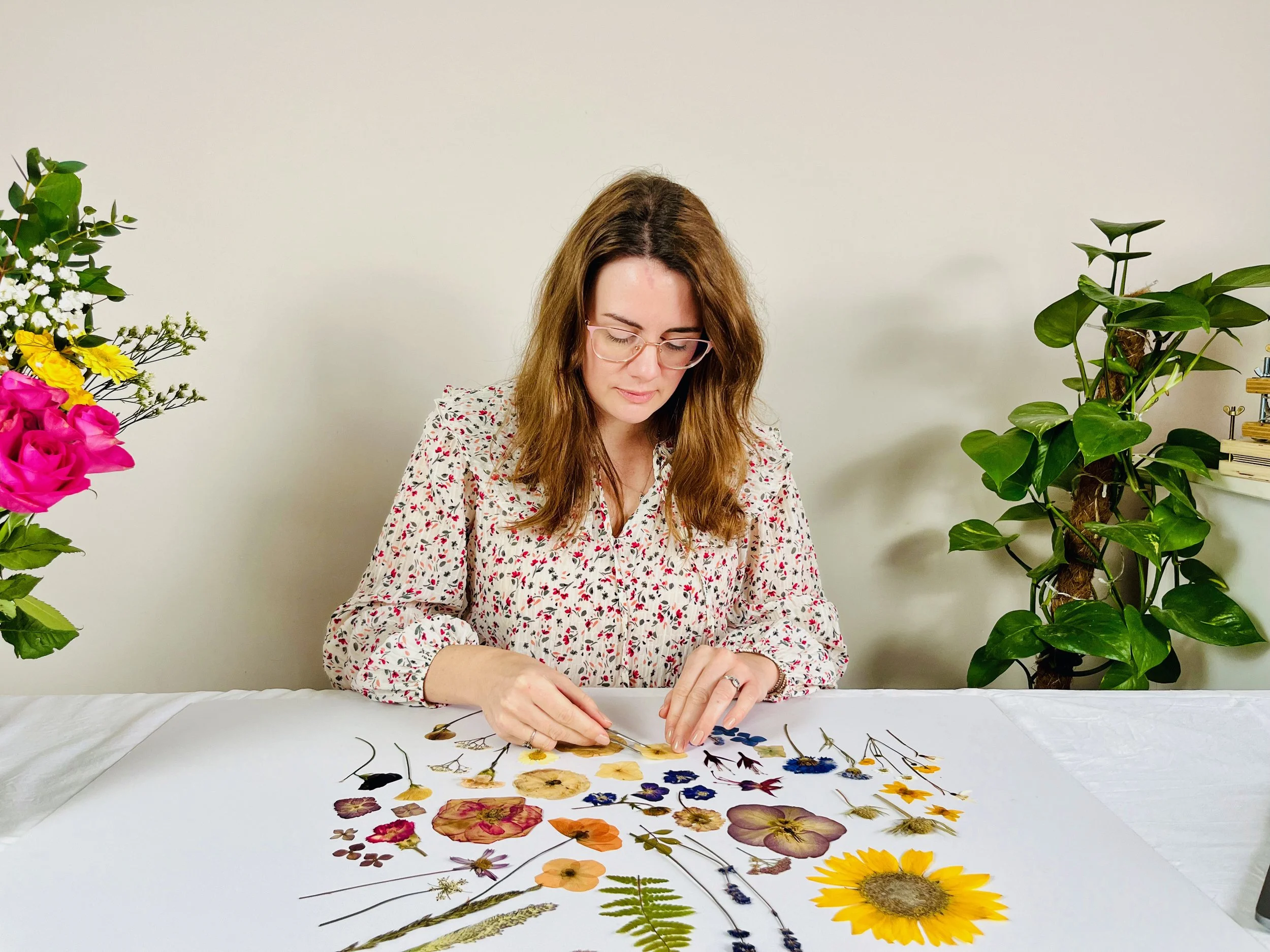 Flower Pressing Courses and Workshops — Little Pressed Flower