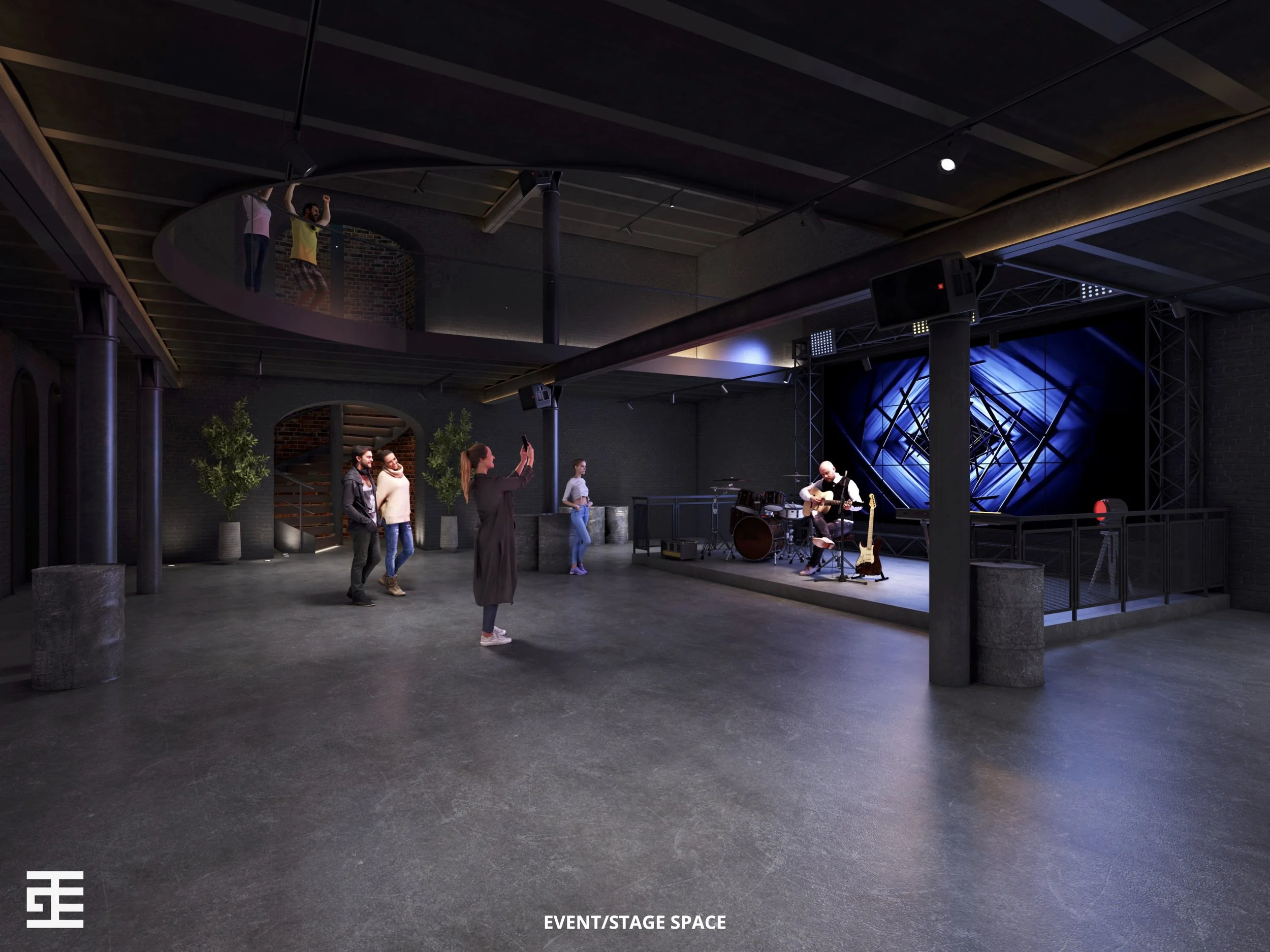 Unique vaulted commercial space | The Vaults at 81 Beaver Street ...