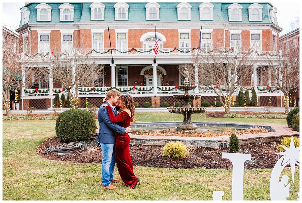 The Martha Washington Inn Abingdon Va (Engagement Session)