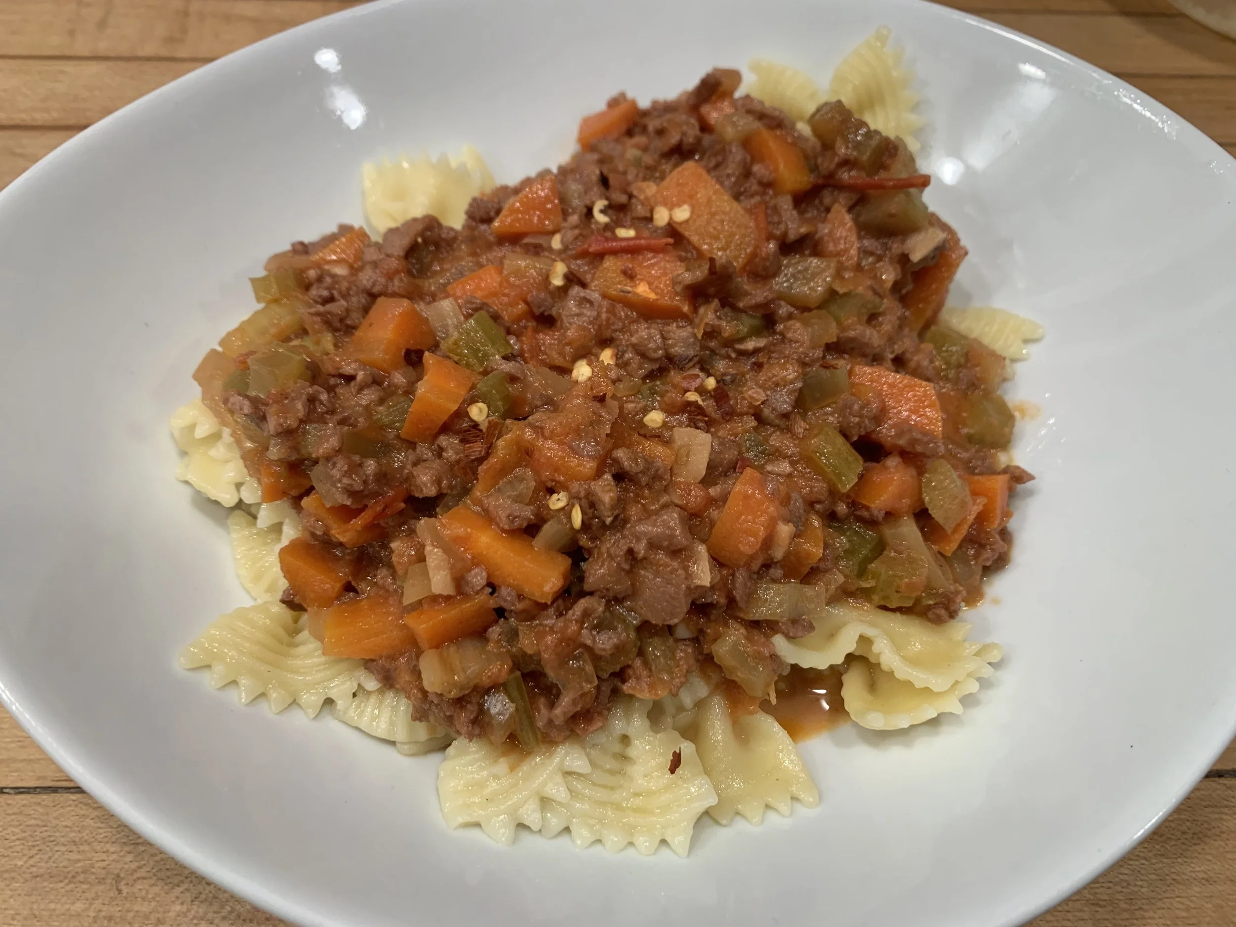Vegetarian Bolognese — The Garden Table