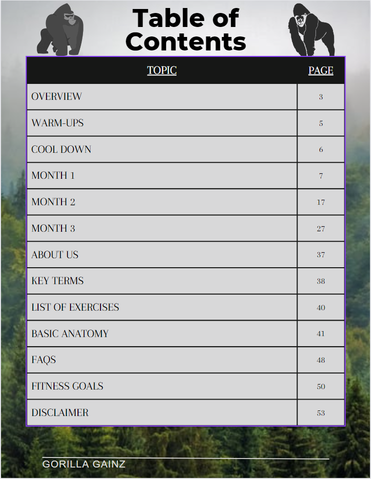 GORILLA GAINZ — The Aesthetic Gorilla