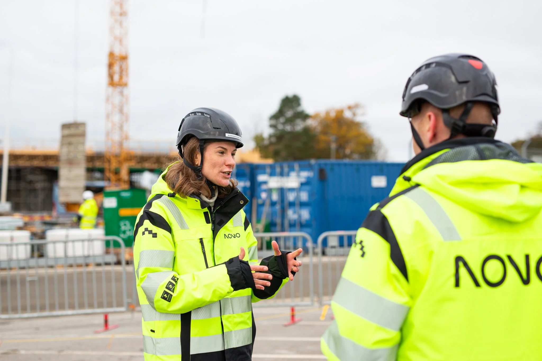 Construction at NOVO Energy — NOVO