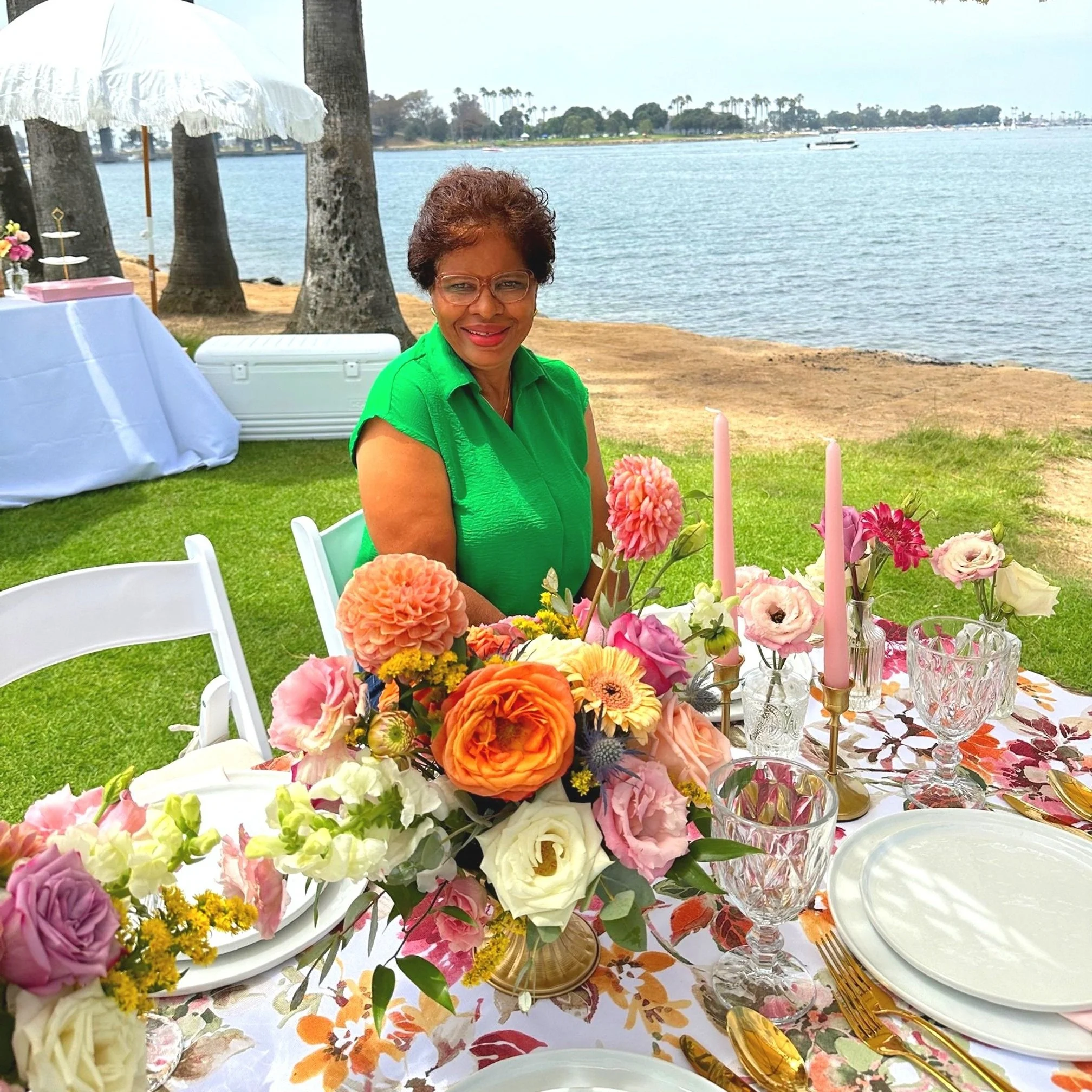 San Diego Luxury Picnics Tablescape Services — Hidden Picnics