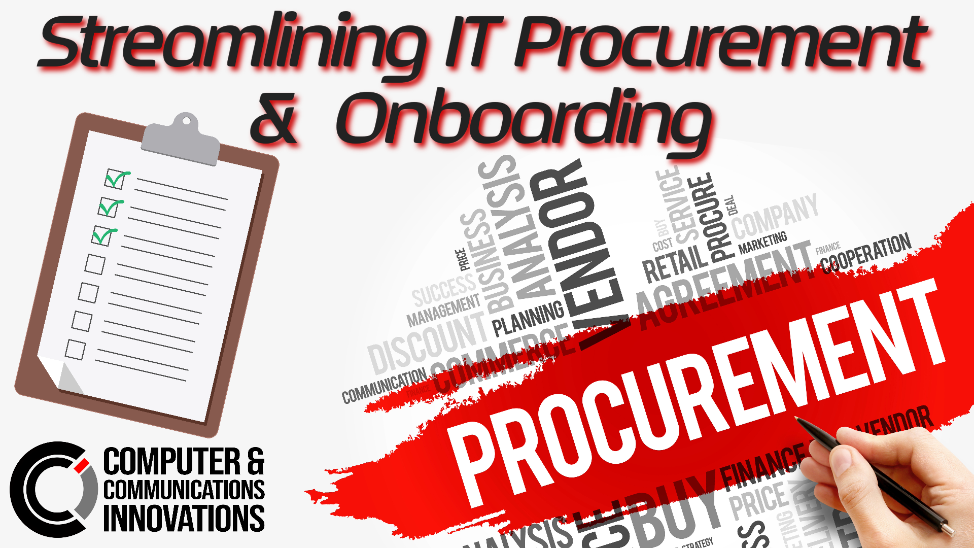 IT Onboarding steps — CCI | Computer Support