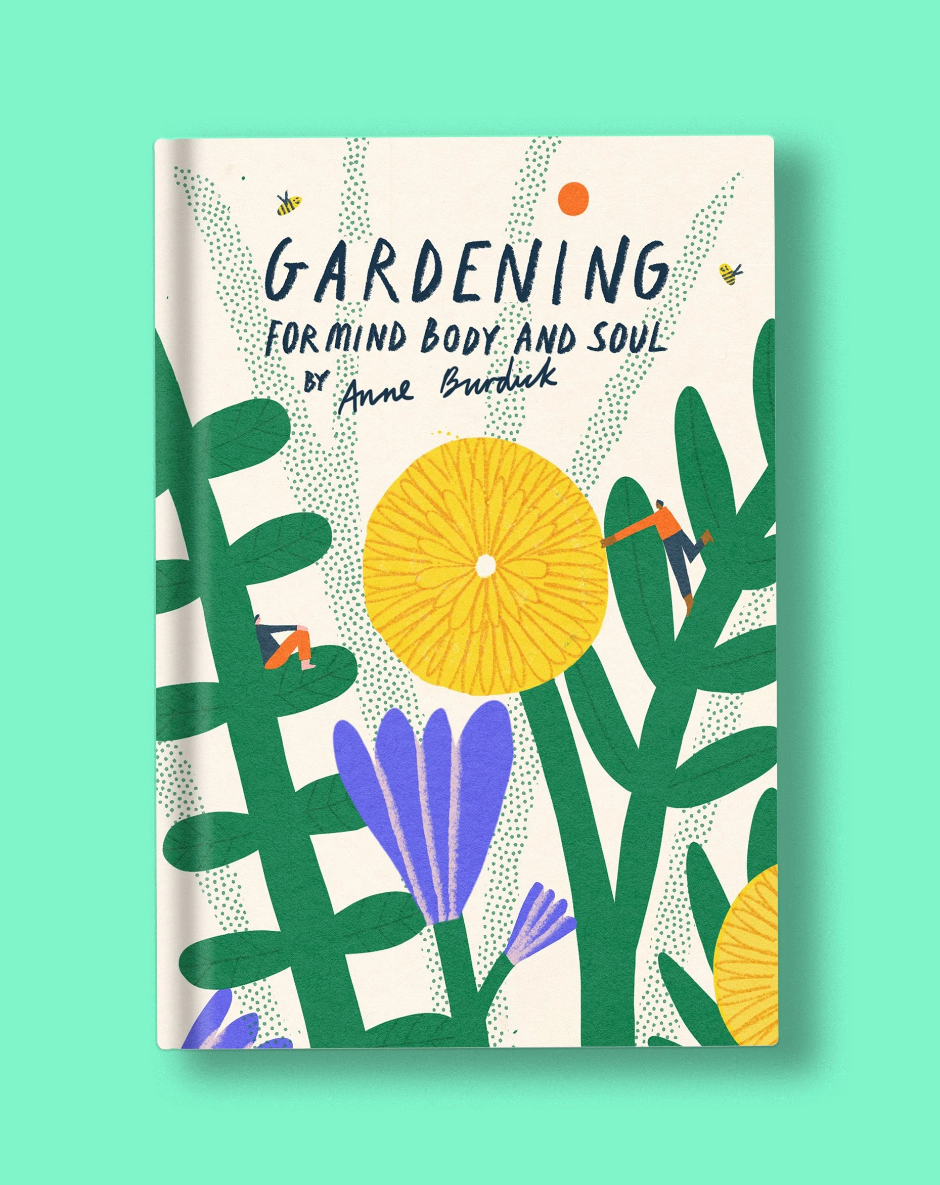 Gardening Book Cover — Dani Stacey Illustration