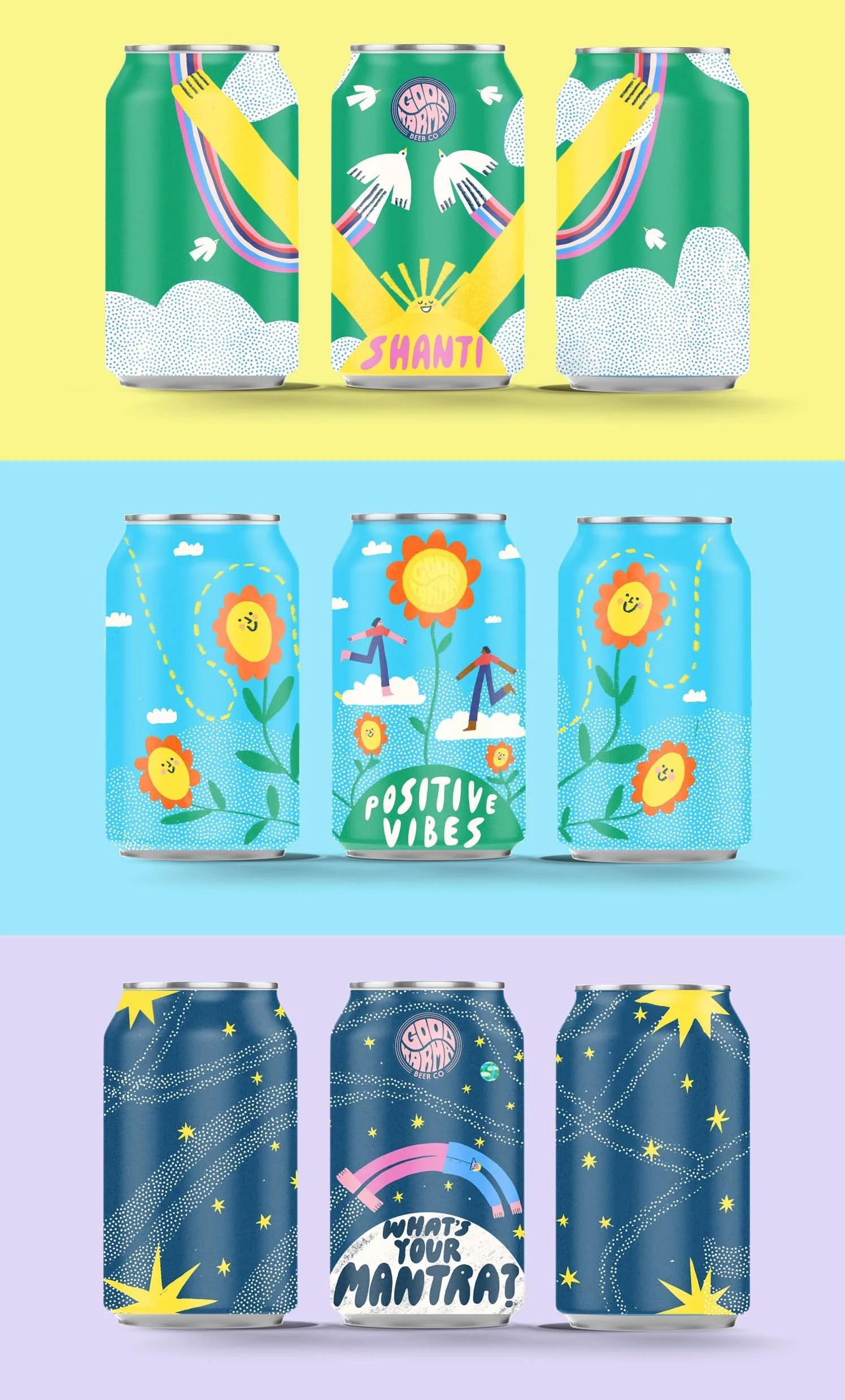 Beer Cans — Dani Stacey Illustration