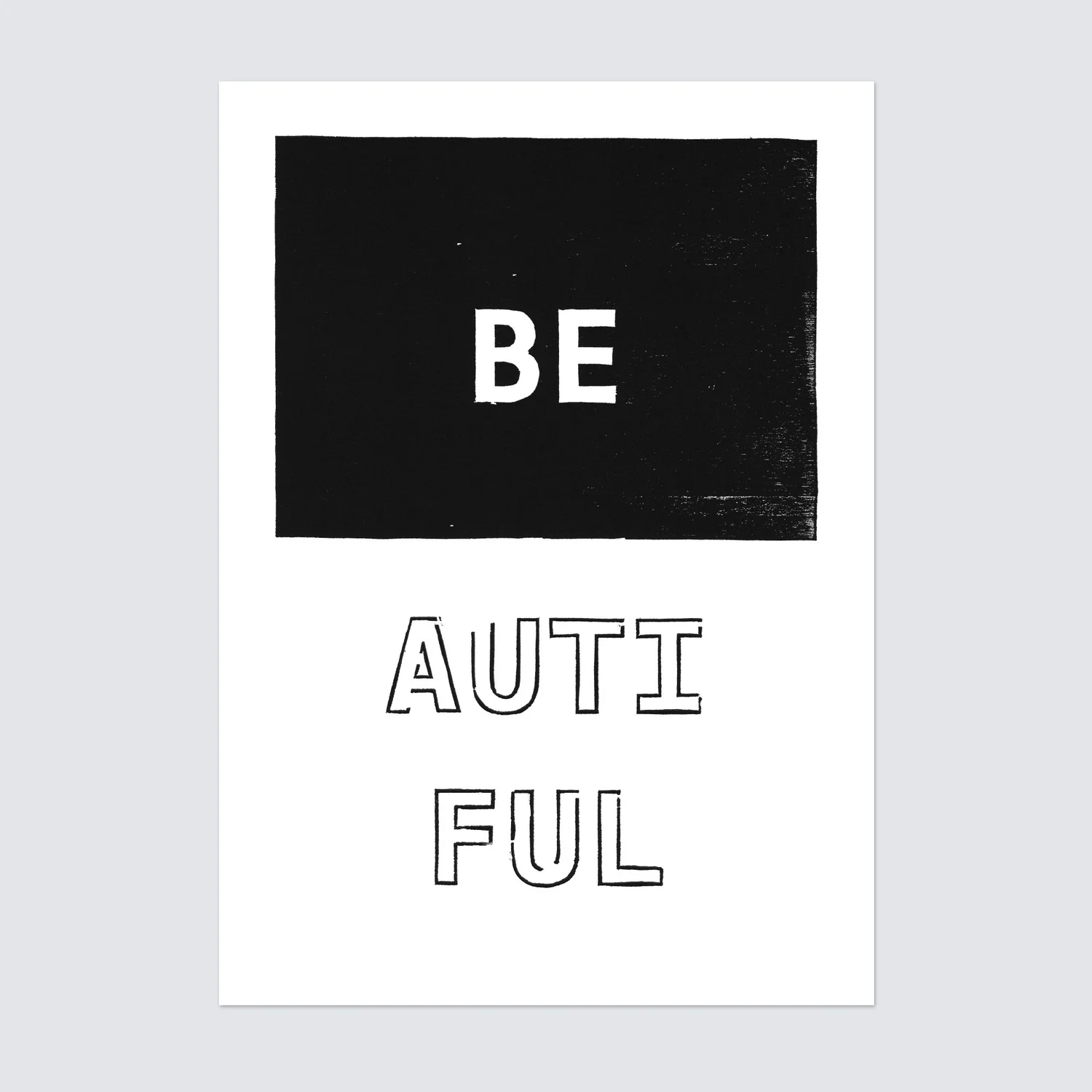 FOREFORM — Bible Inspired Typographic Art Prints