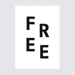 FOREFORM — Bible Inspired Typographic Art Prints