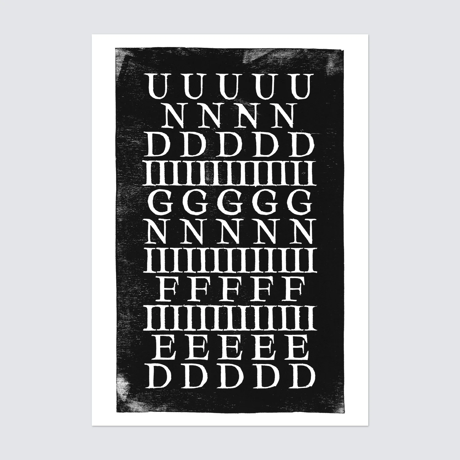 FOREFORM — Bible Inspired Typographic Art Prints