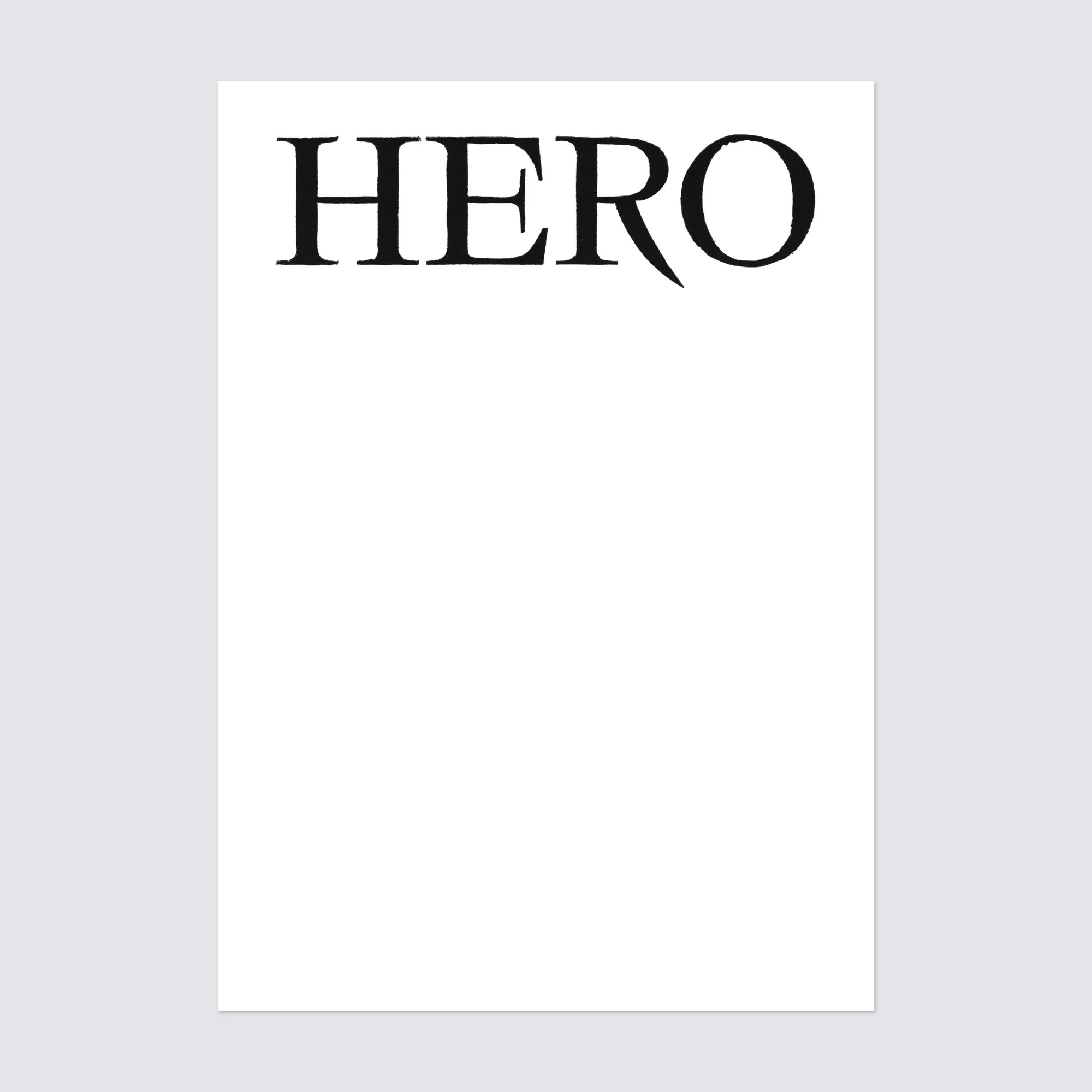 FOREFORM — Bible Inspired Typographic Art Prints