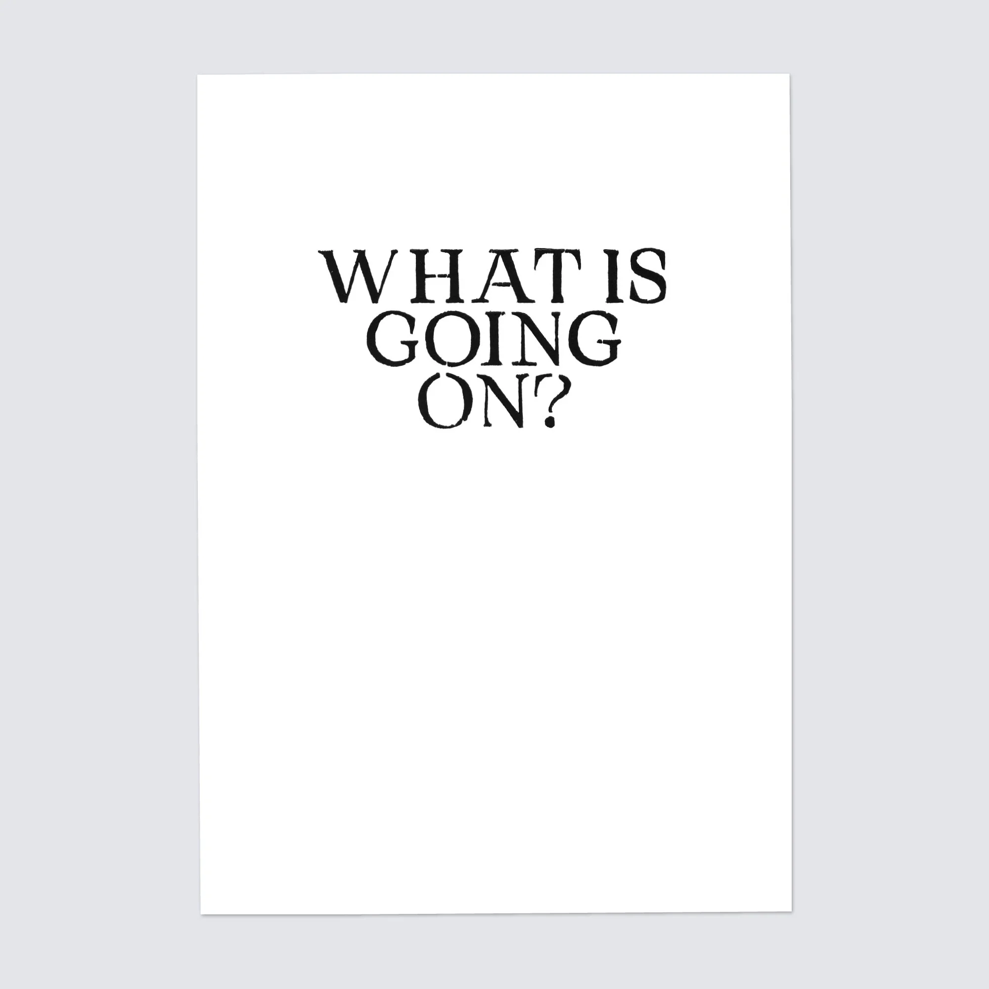 FOREFORM — Bible Inspired Typographic Art Prints