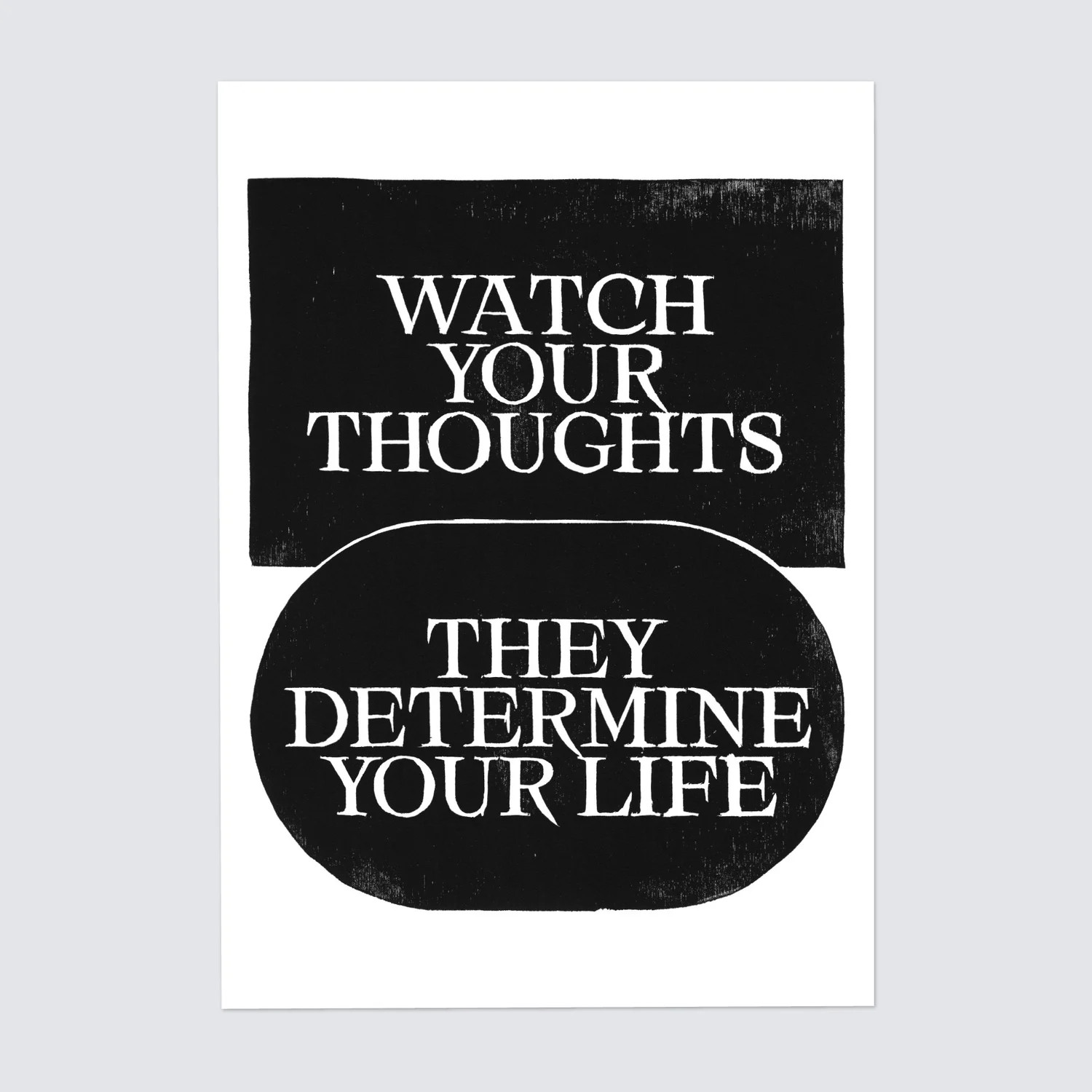 FOREFORM — Bible Inspired Typographic Art Prints