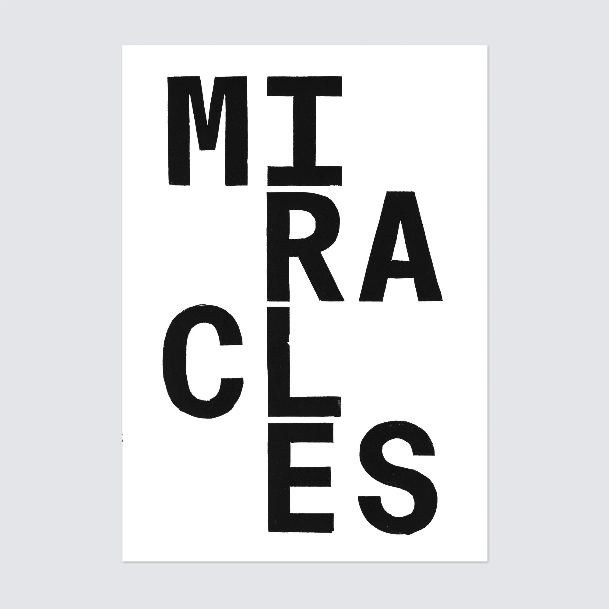 FOREFORM — Bible Inspired Typographic Art Prints