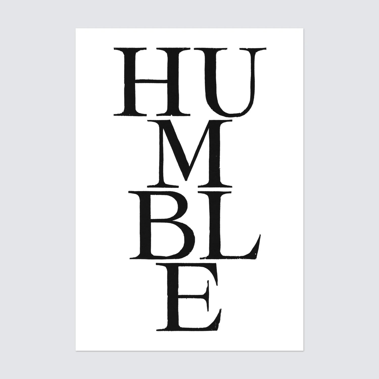 FOREFORM — Bible Inspired Typographic Art Prints