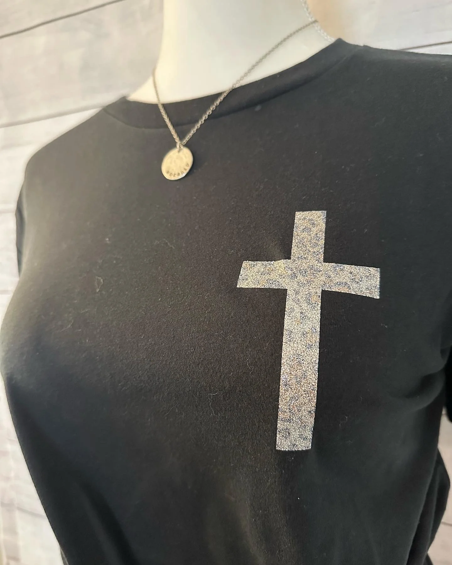 Sparkly Cheetah Cross — Only Grace Co.