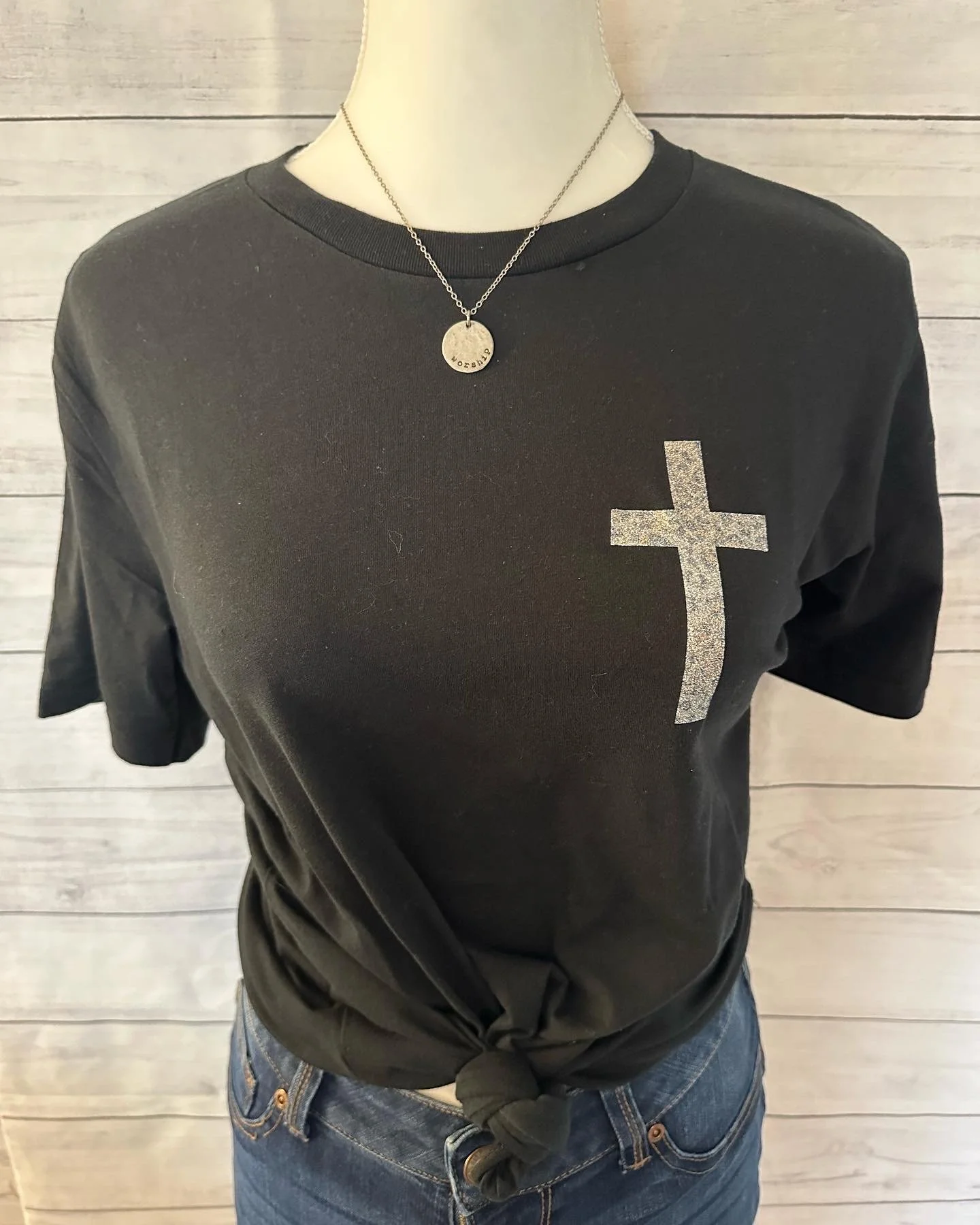 Sparkly Cheetah Cross — Only Grace Co.
