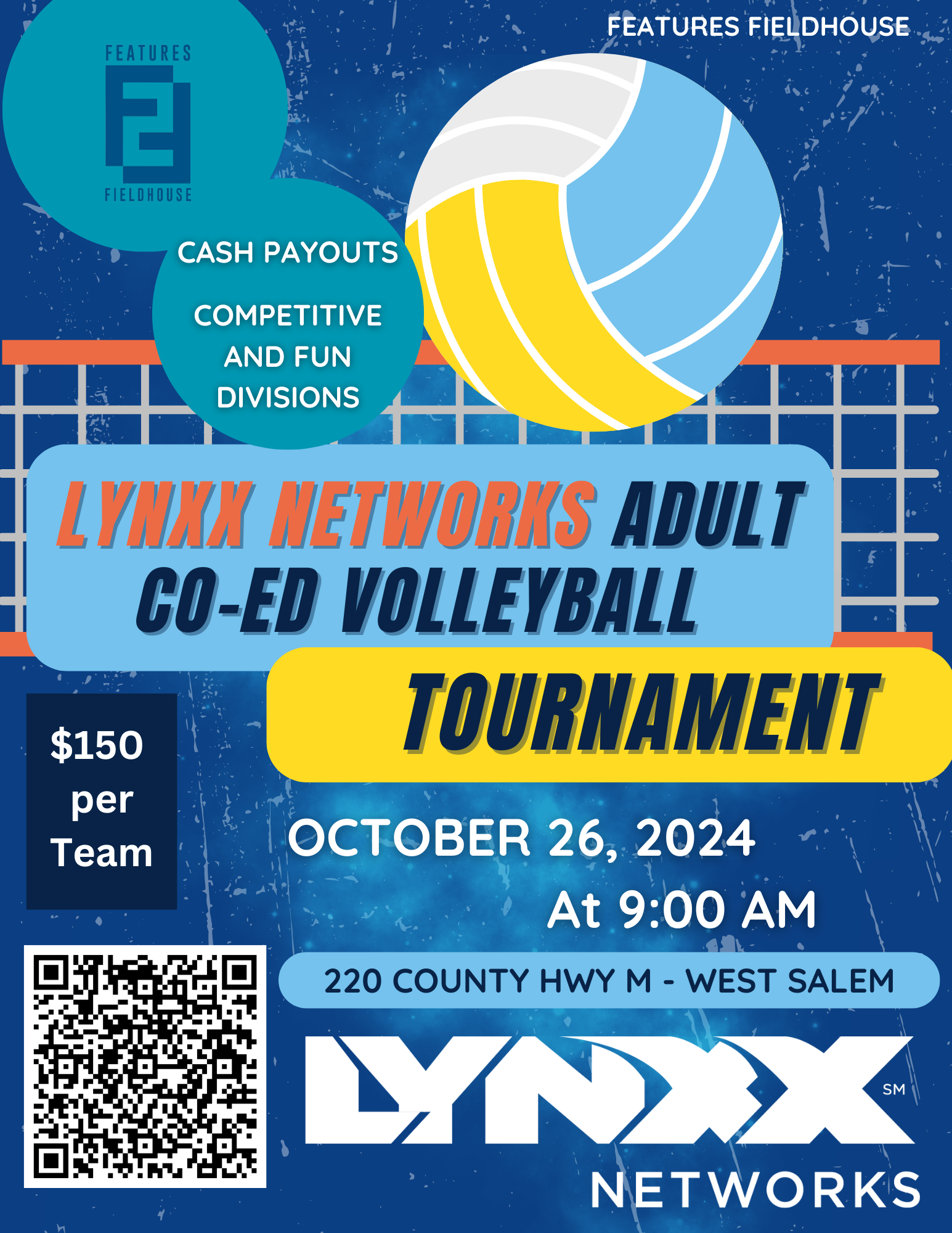 Adult Sports — Features Fieldhouse