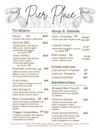 Menu — Pier Place