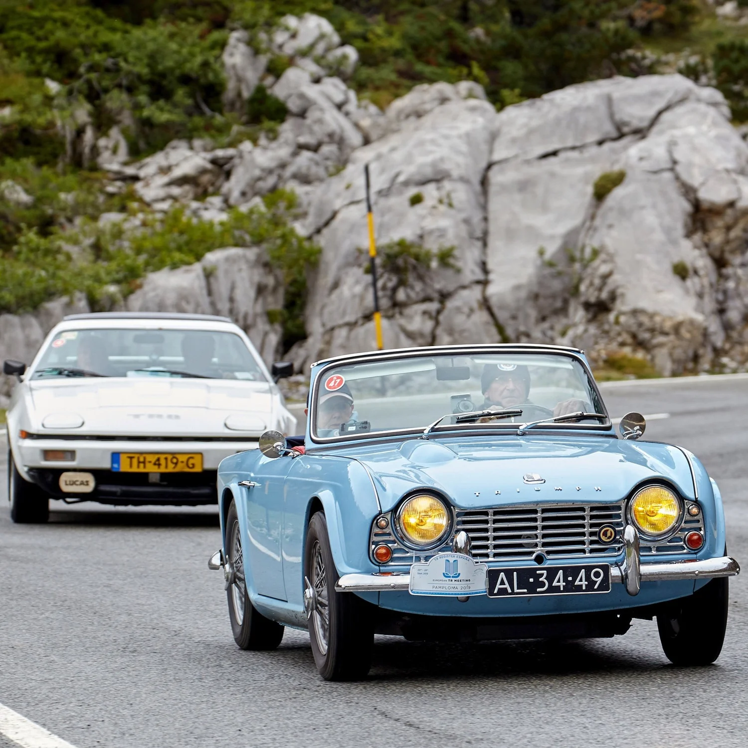 European Meeting for Triumph TR car clubs