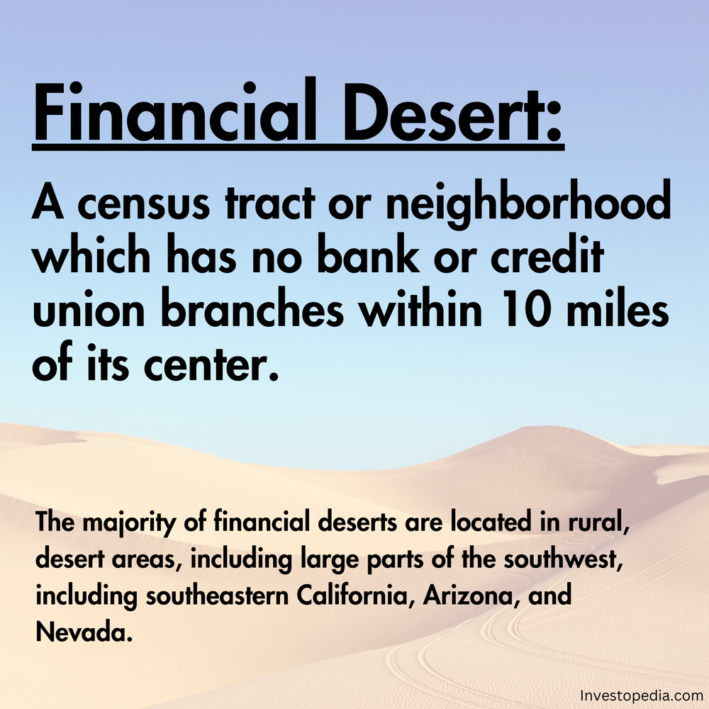 What is a Financial Desert and How AltaOne is Making a Difference ...