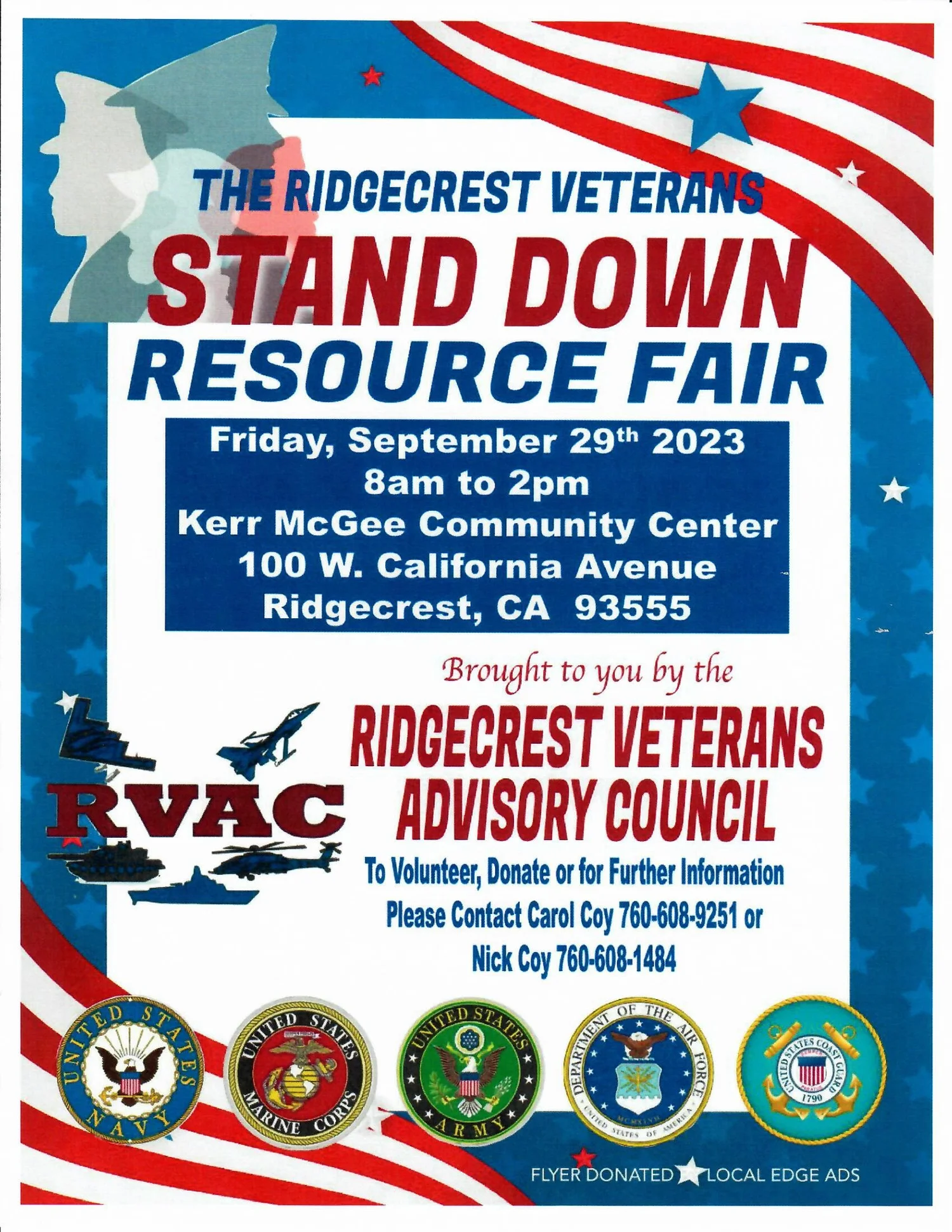 Ridgecrest Veterans Stand Down Resource Fair | AltaOne FCU