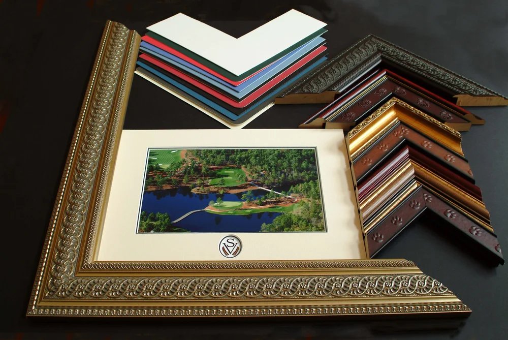 Professional Gallery Quality Framing — Aerial Photos Elite