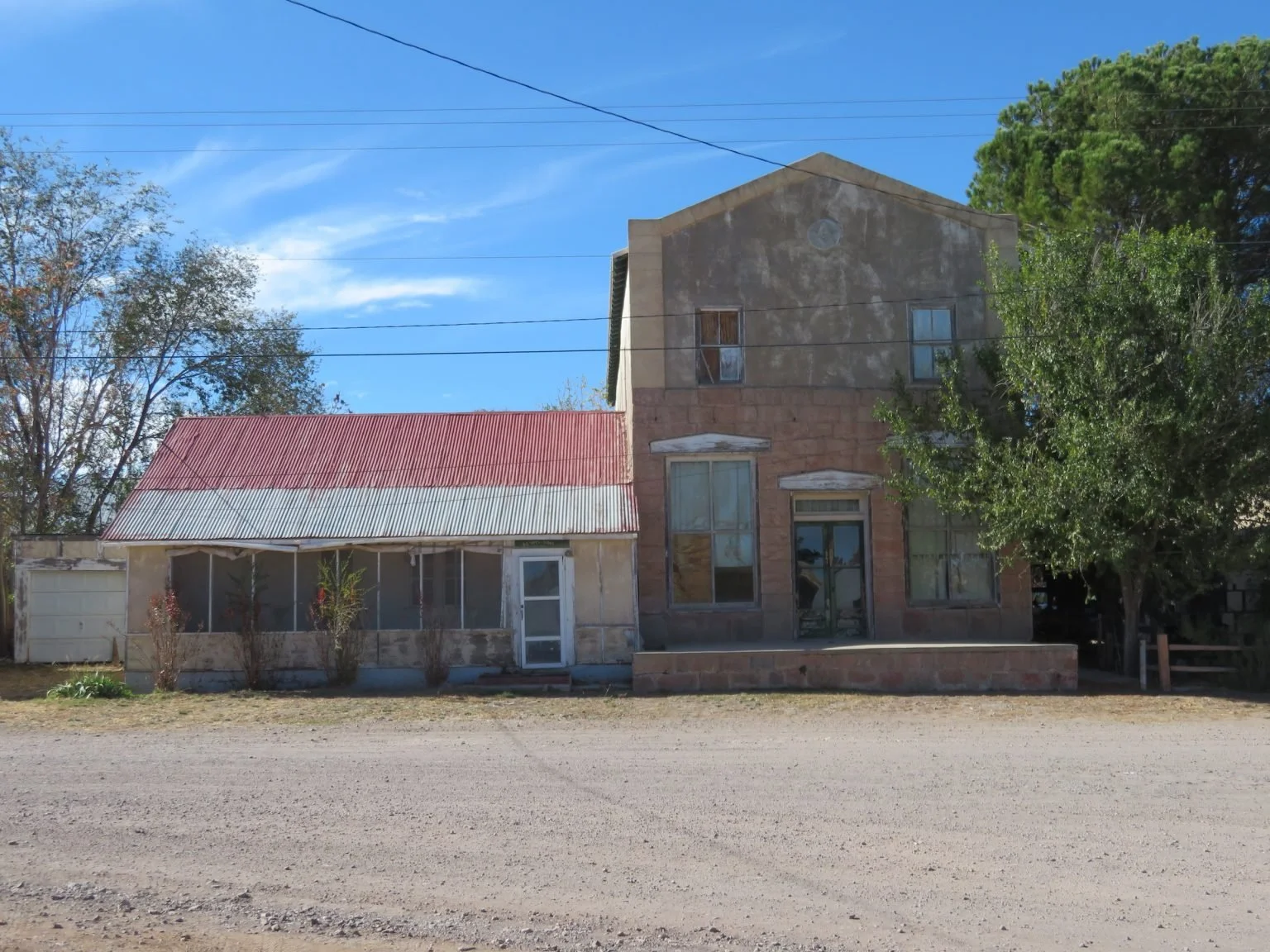 Scobee Adobe House / Fort Davis Masonic Lodge — Preservation Texas