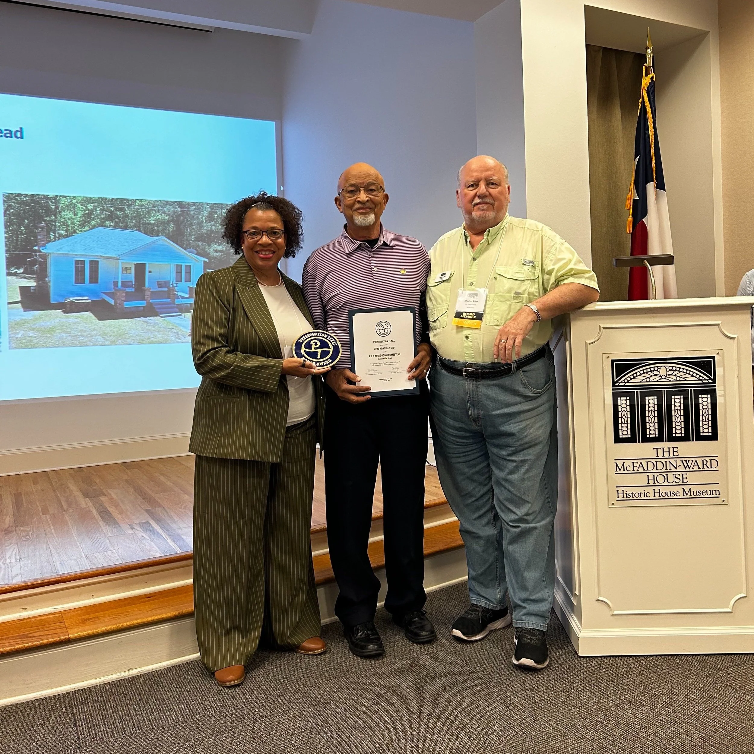 A.T. and Addie Odom Homestead — Preservation Texas