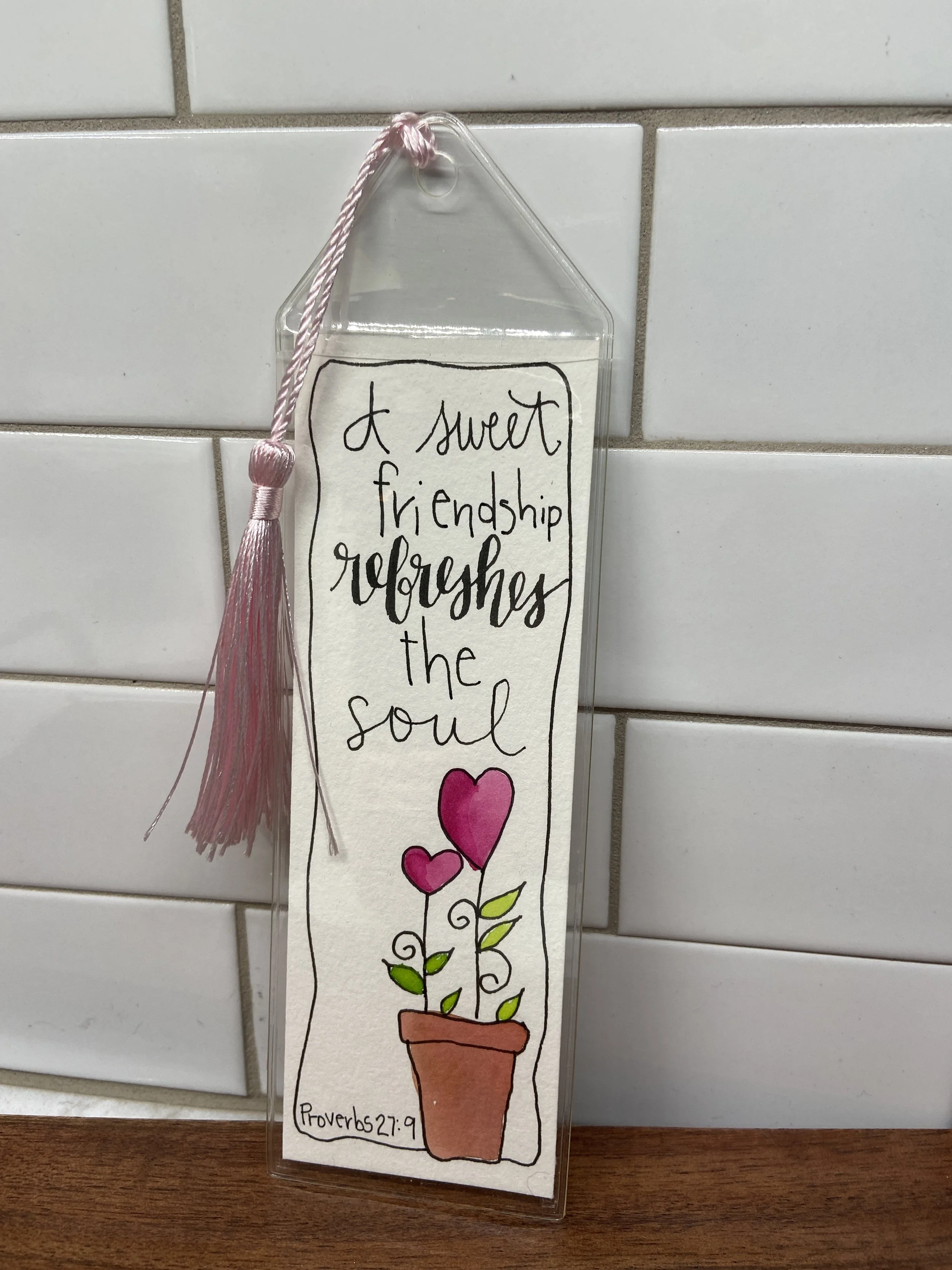Sweet Friendship Bookmark — k heinz designz studio