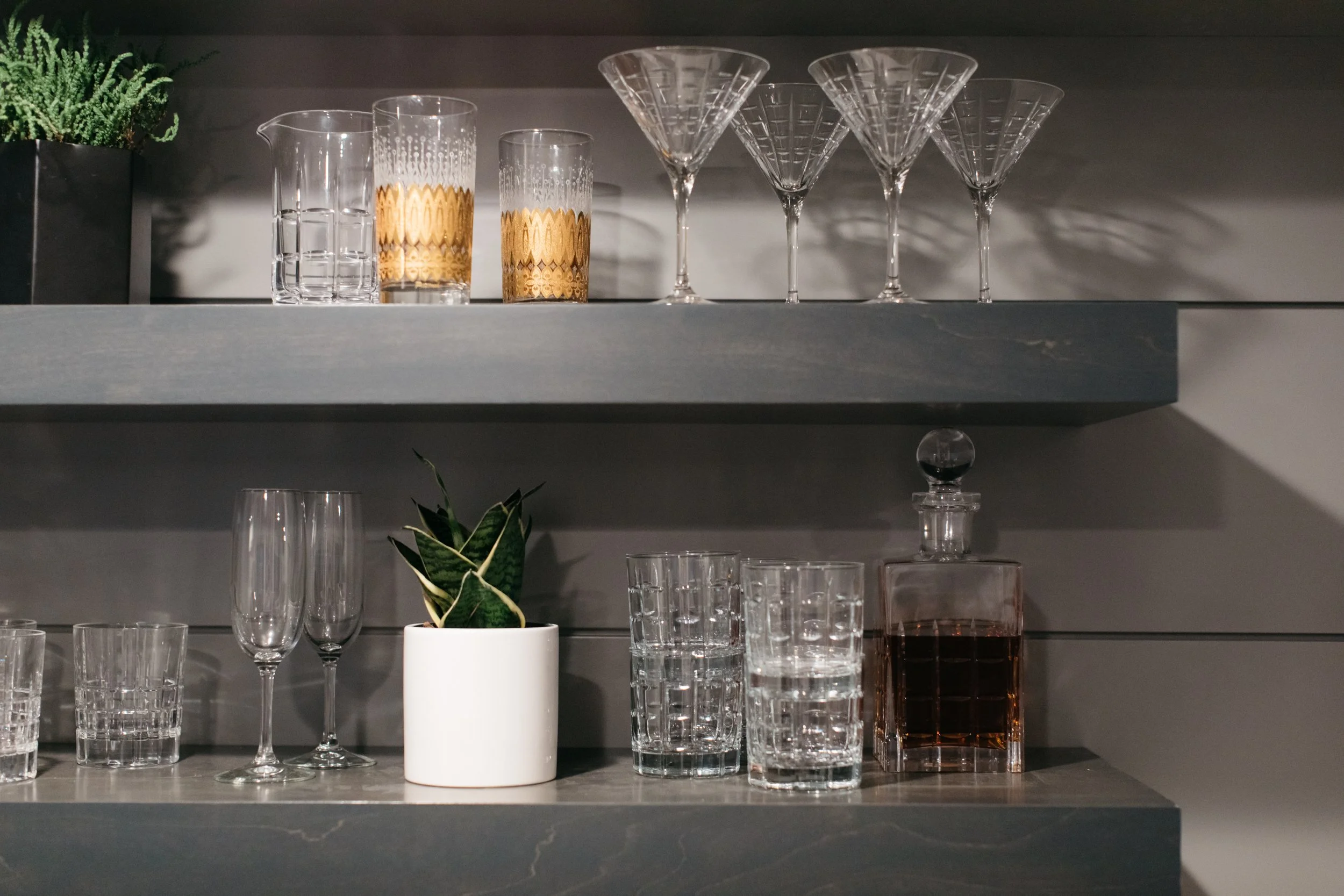 Homer Lower Level Interior Design | Flemming Interiors Portfolio ...