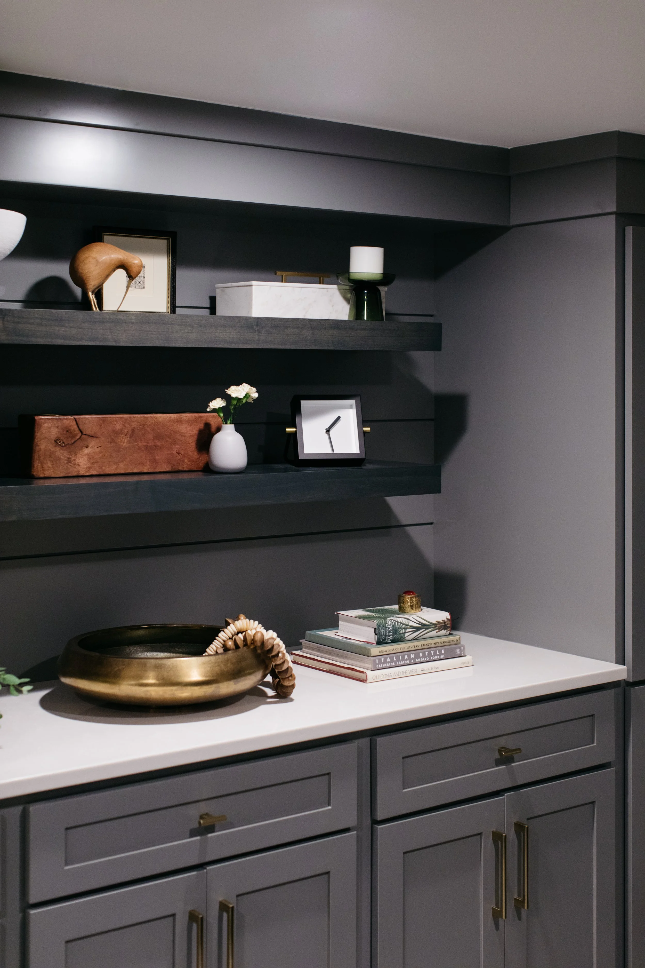 Homer Lower Level Interior Design | Flemming Interiors Portfolio ...