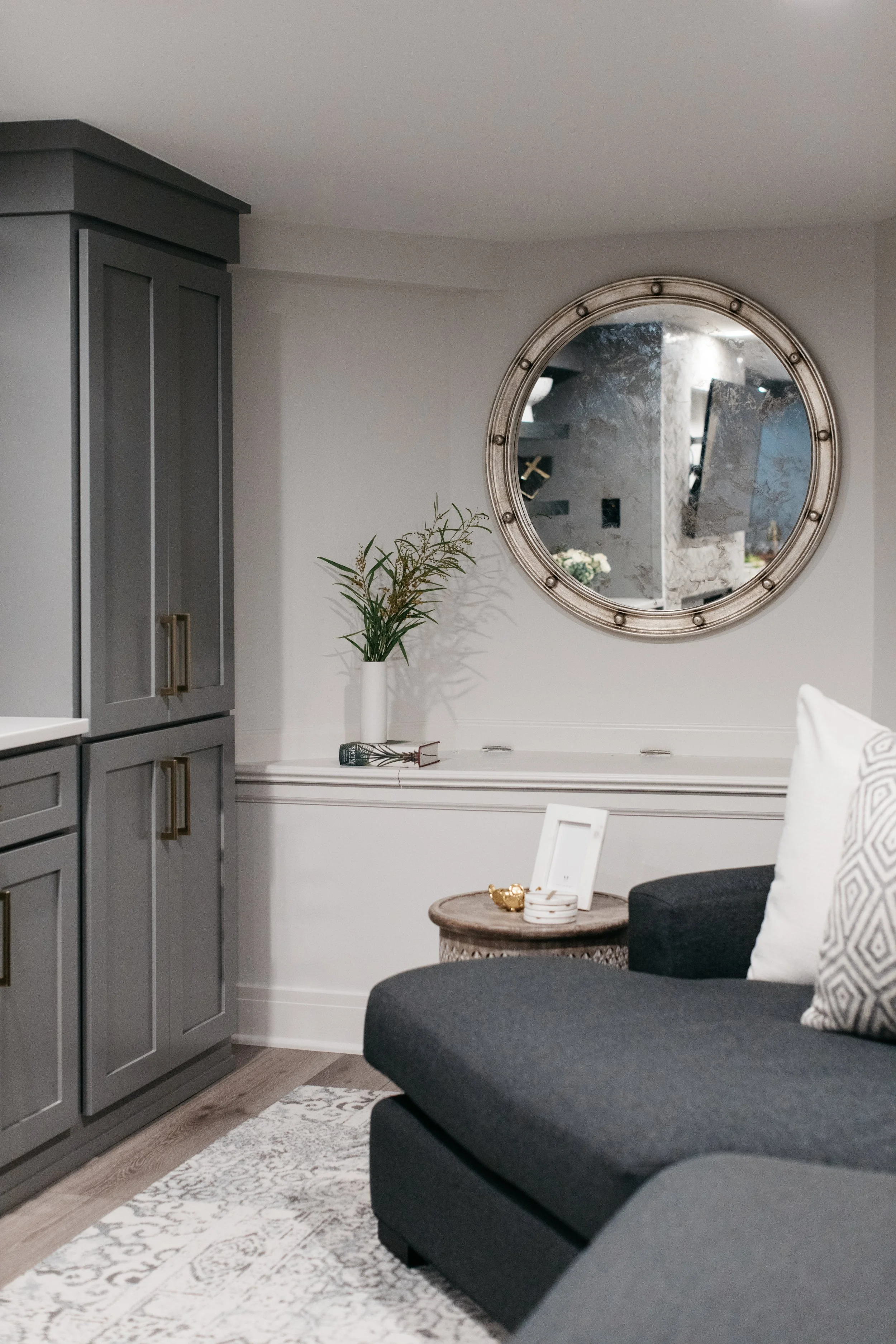 Homer Lower Level Interior Design | Flemming Interiors Portfolio ...