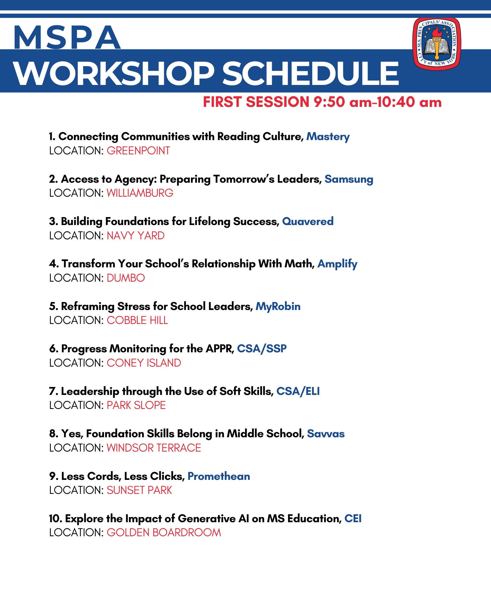 2024 Conference Info — MSPA