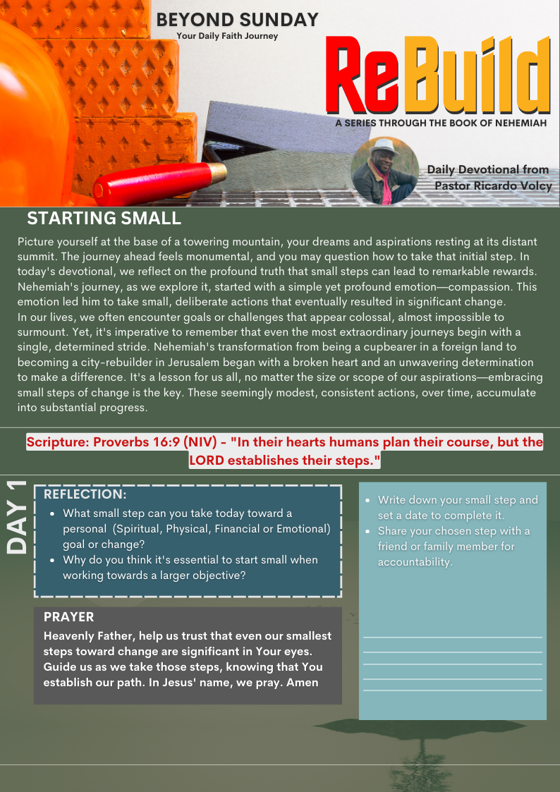 Beyond Sunday (Rebuild week 1) — First Alliance Church Harrisburg