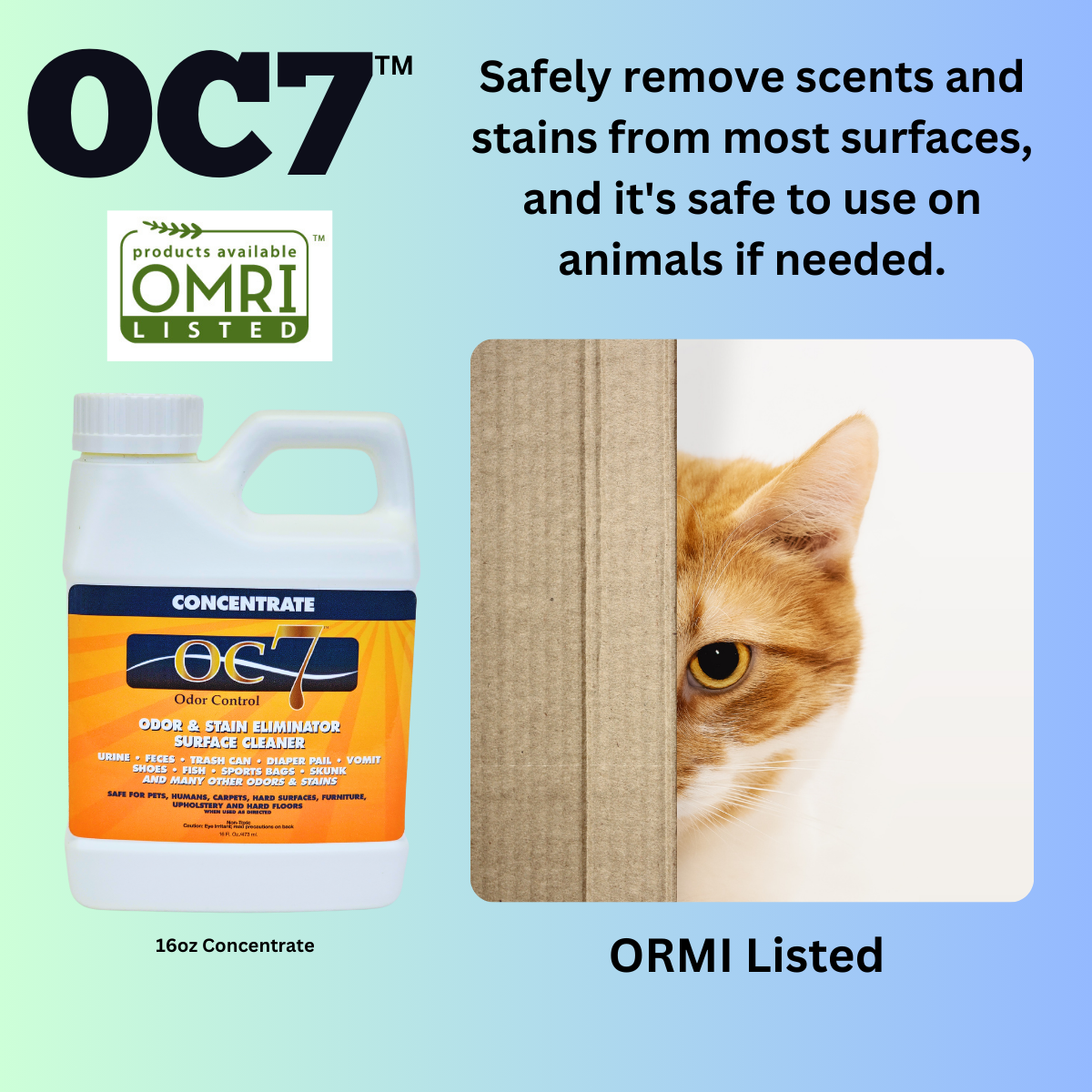 16oz OC7 ™ Concentrate (as low as $3.62/qt) and 32oz OC7 ™ Spray - Free ...