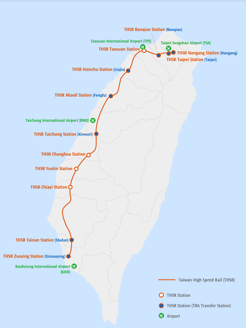 Taiwan High Speed Rail Map Taiwan High Speed Rail Rou - vrogue.co Taiwan High Speed Rail Map Taiwan High Speed Rail Rou - vrogue.co