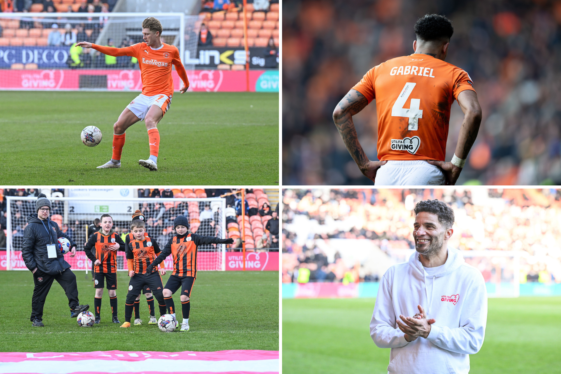 Blackpool vs Portsmouth hosts Utilita Giving Takeover Day — Utilita Giving