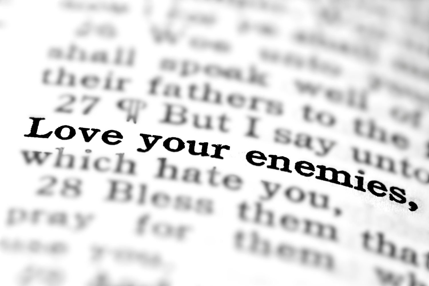 How To Deal With Enemies Spiritually — the grace blog