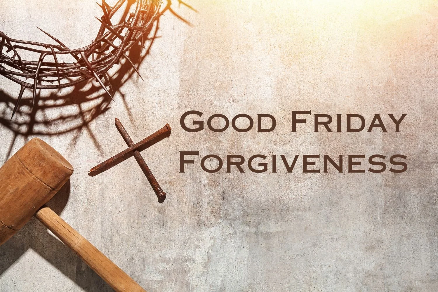 Good Friday Forgiveness — the grace blog
