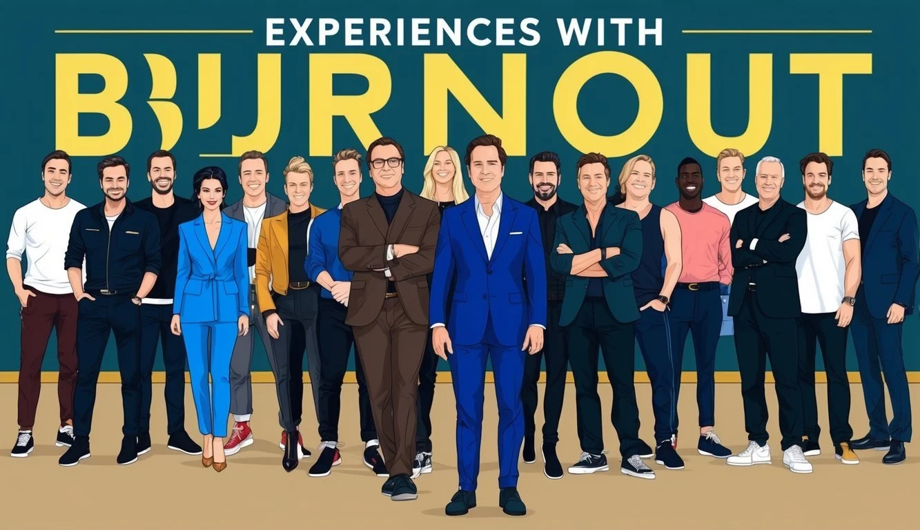 15 Celebrities on Burnout: Mental Health Struggles Revealed